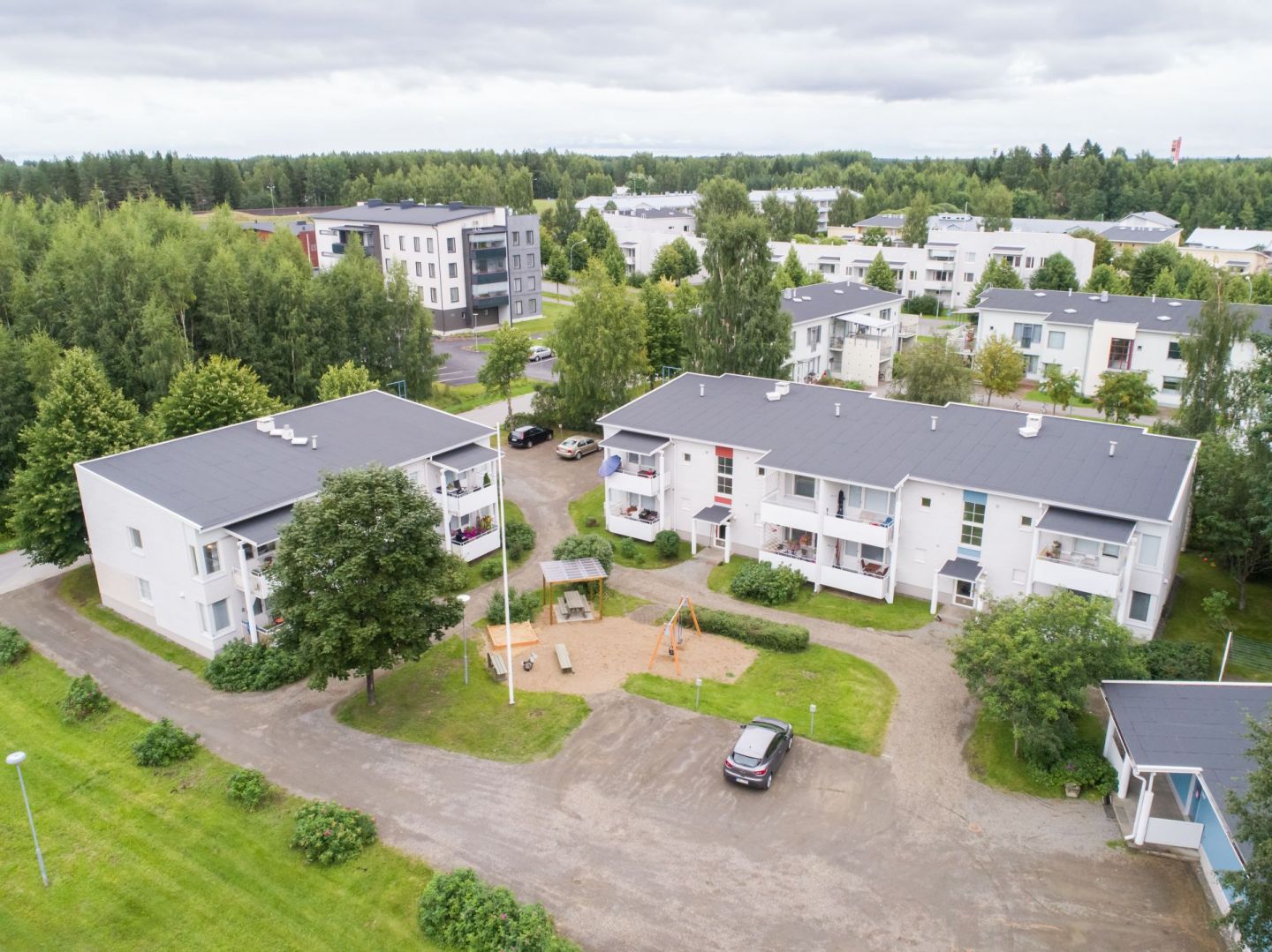 Joensuun Jyväkuja 3 – Avainasunnot